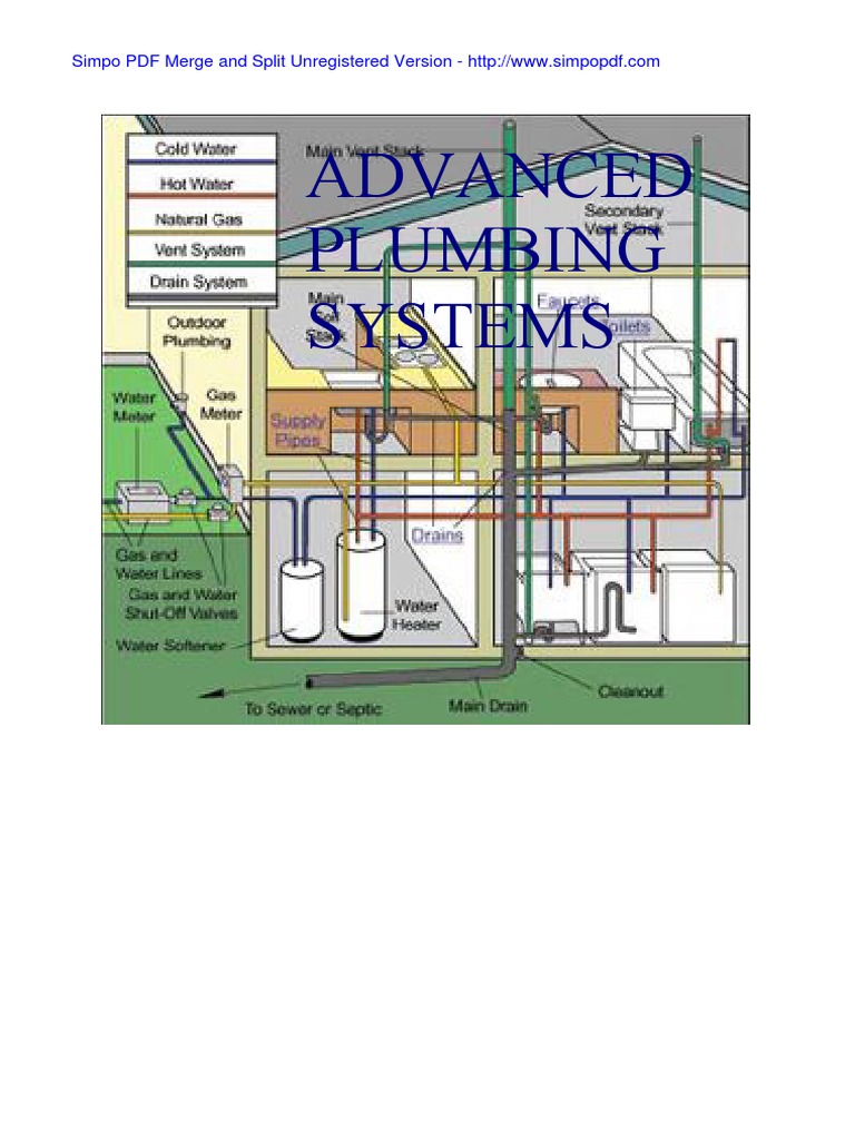 Plumbing Systems Advanced PDF Free | PDF | Valve | Plumbing
