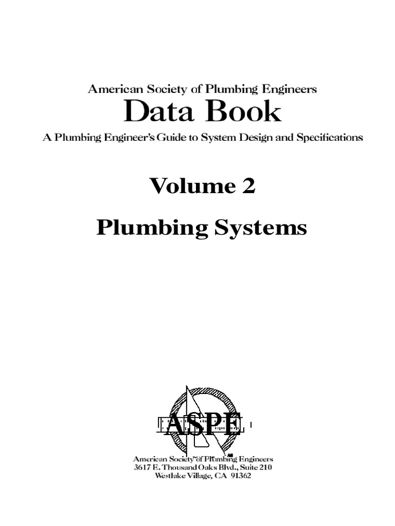Aspe Databook Vol 2 PDFPDF 4 PDF Free | PDF | Plumbing | Civil Engineering