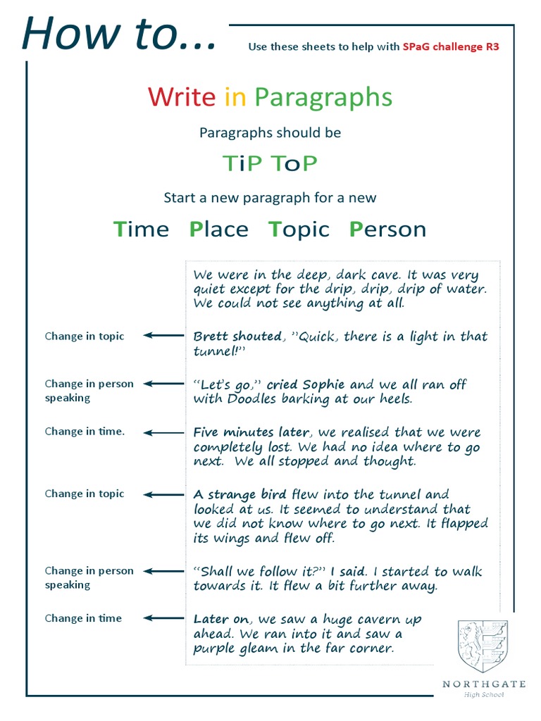 R3 Write in Paragraphs | PDF