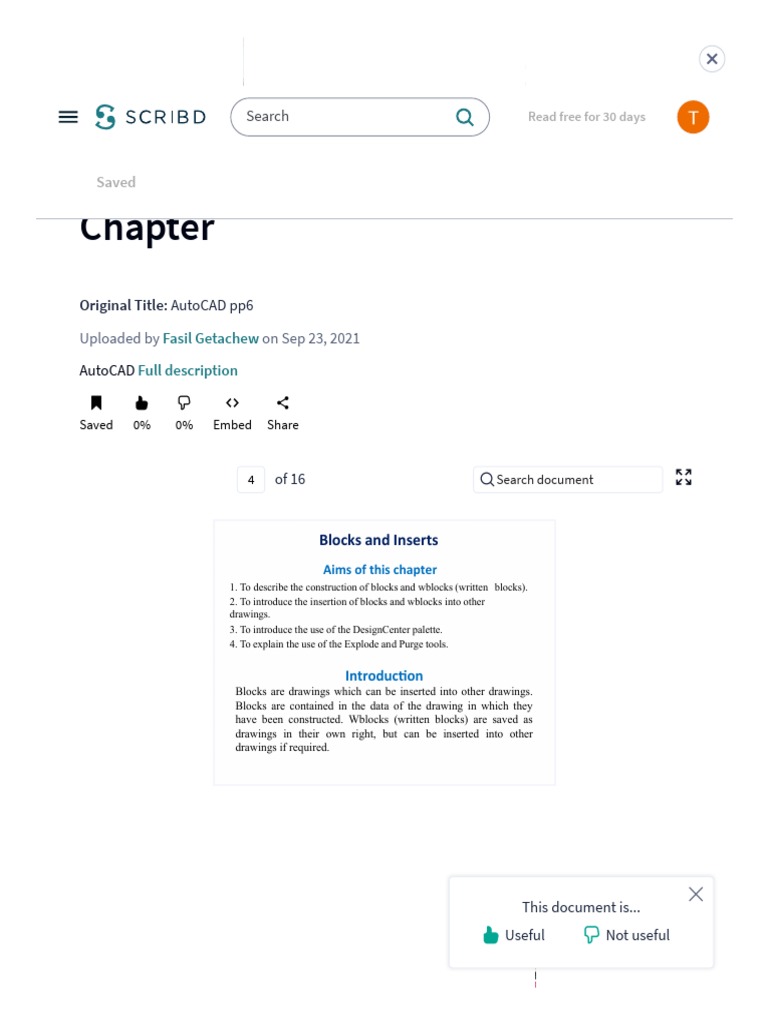 Blocks and Inserts - Aims of This Chapter - PDF - Icon (Computing) - Button (Computing) | PDF