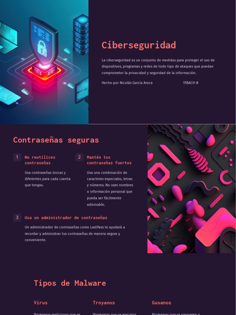 Ciberseguridad | PDF | Malware | Seguridad
