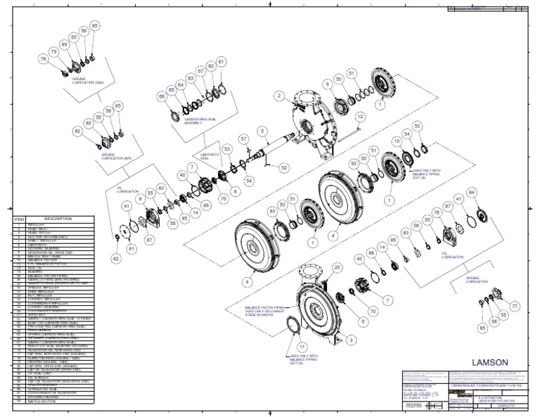 Exploded View of LAMSON Internal | PDF | Piston | Mechanical Engineering