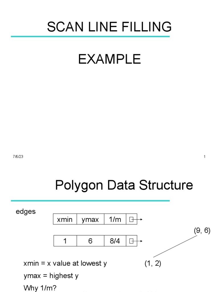 Module 2 Scanline - Class Way | PDF