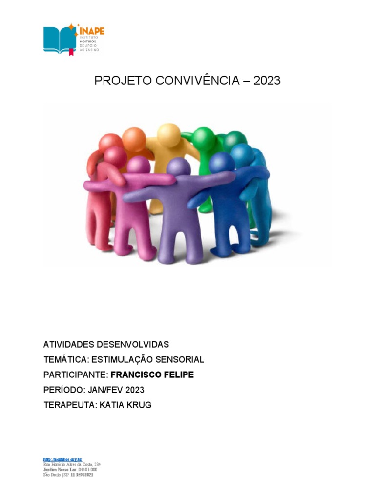 CAPA PROJETO CONVIVENCIA | PDF