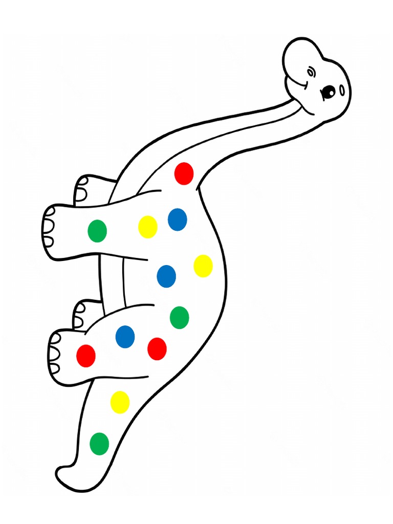 DINOSAURIO CON COLORES | PDF