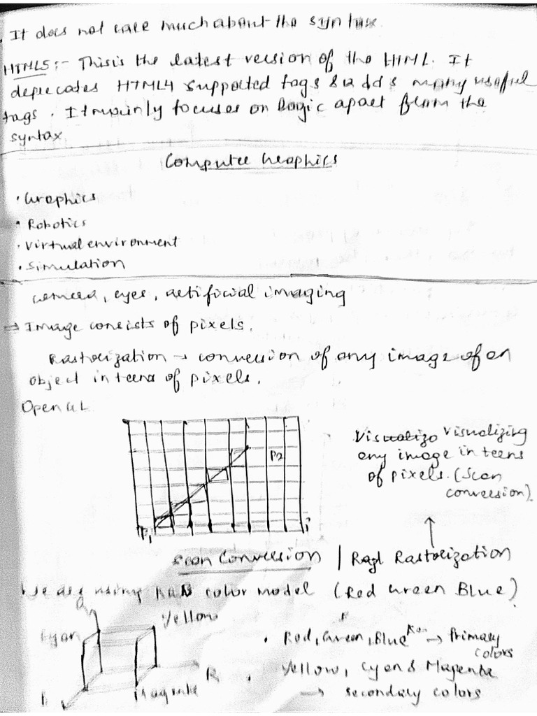 CGV Notes | PDF