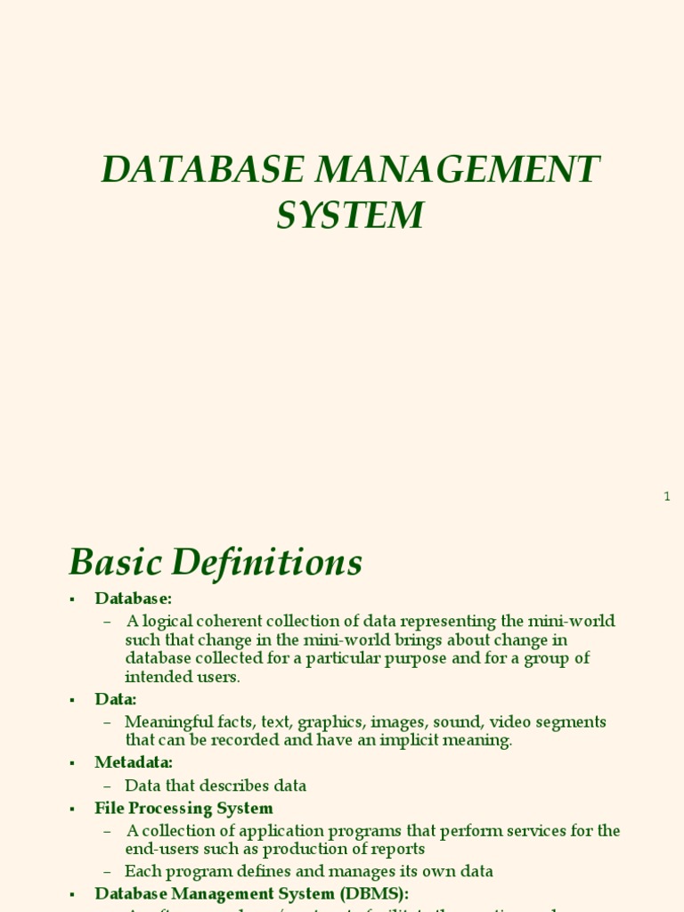 DBMS 4TH Sem Computer Engg | PDF | Databases | Relational Database