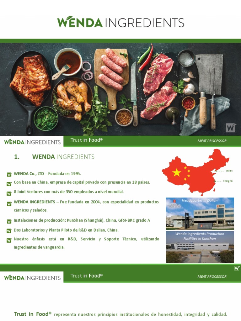 Wenda Ingredients Mexico | PDF | China | Política mundial