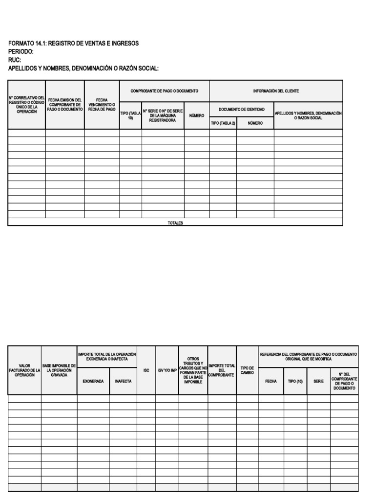 Registro Compra y Ventas | PDF | Seguro | Servicios financieros