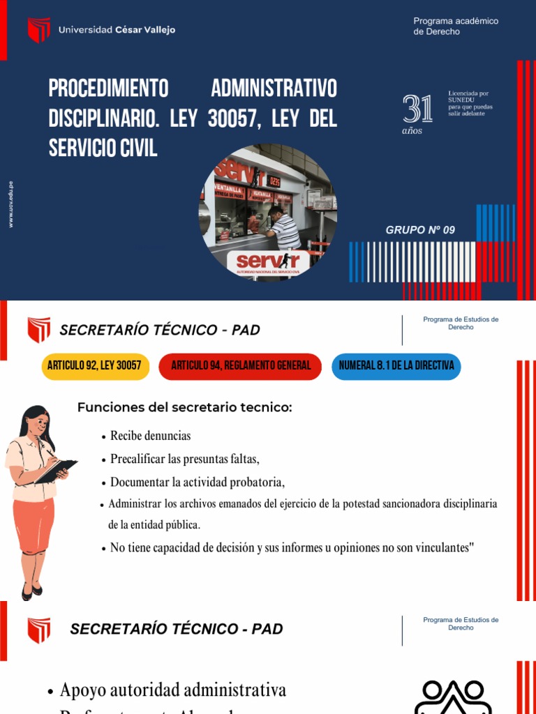 Sesion 14 - D°adm - Ucv - Fru | PDF | El proceso de destitución | Propiedad