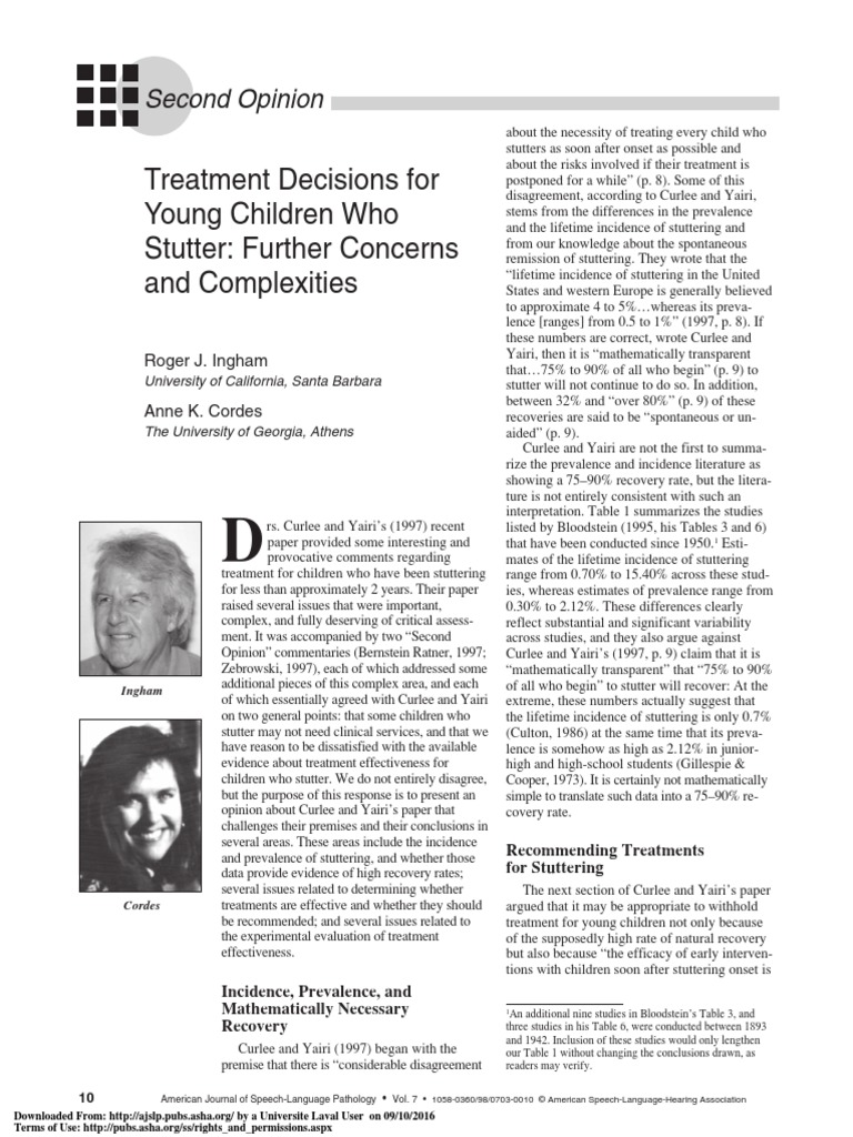 Stutter Treatment | PDF | Stuttering | Human Communication