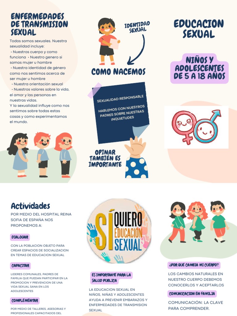Folleto De Educacion Sexual Pdf