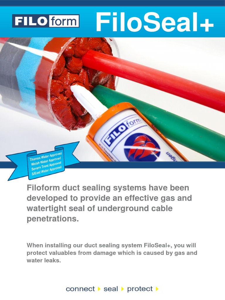 Filoform FiloSeal Re Enterable Cable Duct Sealing System | PDF | Duct ...