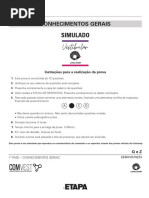 Simulado Cesupa 2024 | PDF