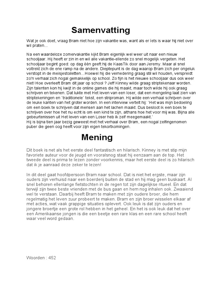 Samenvatting | PDF