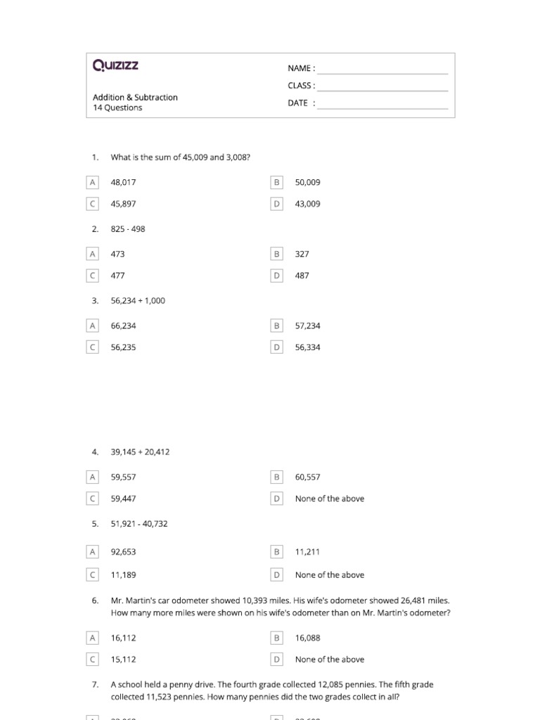 Application Addition and Substraction | PDF