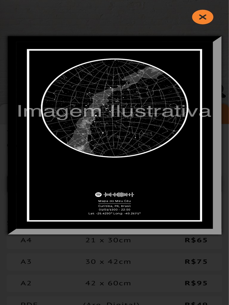 Mapa das Estrelas - Mapa do Meu Céu | PDF