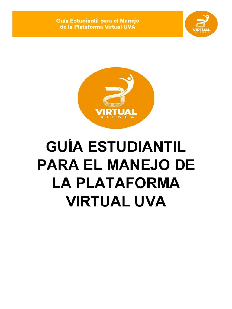 Guía Estudiantil para El Manejo de La Plataforma Virtual UVA-2 | PDF | Contraseña | Software