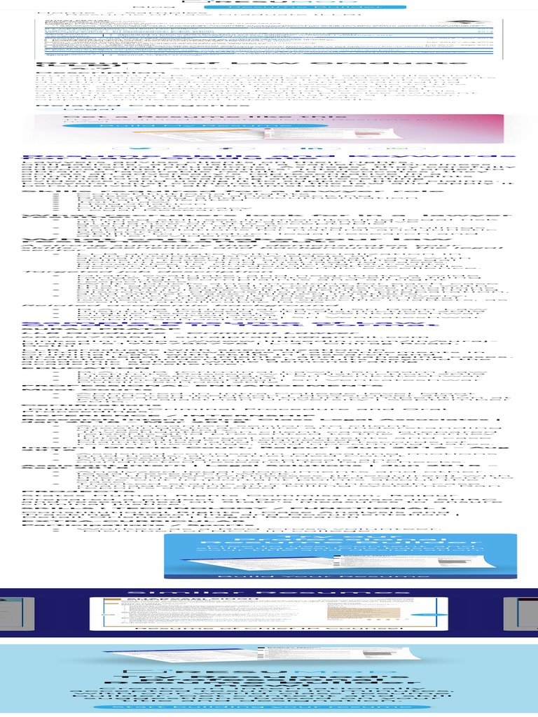 Sample Resume of Law Graduate (LLB) With Template | PDF | Lawyer | Lawsuit