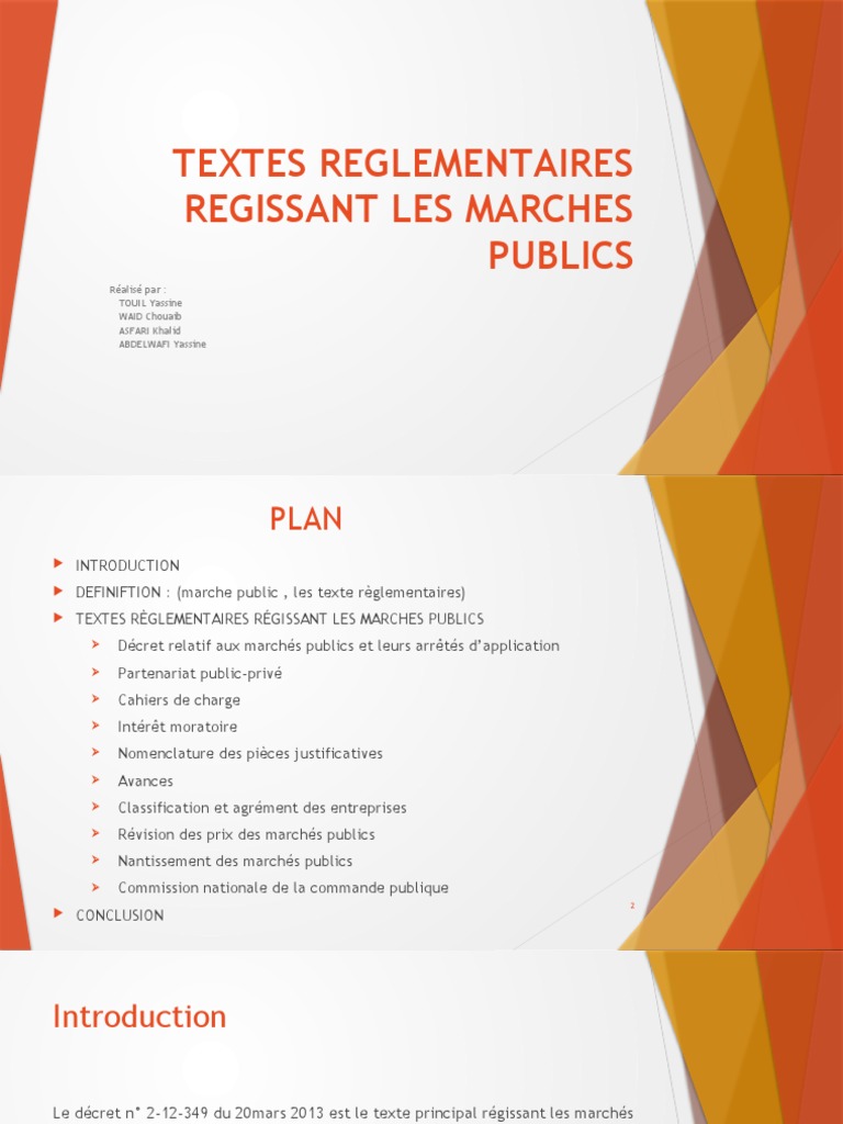 Les Textes Reglementaire | PDF | Marché (Économie) | Économie