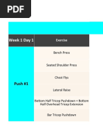 4 Week Smolov Jr. For Bench Press Cycle + Squat&Deadlift | PDF ...