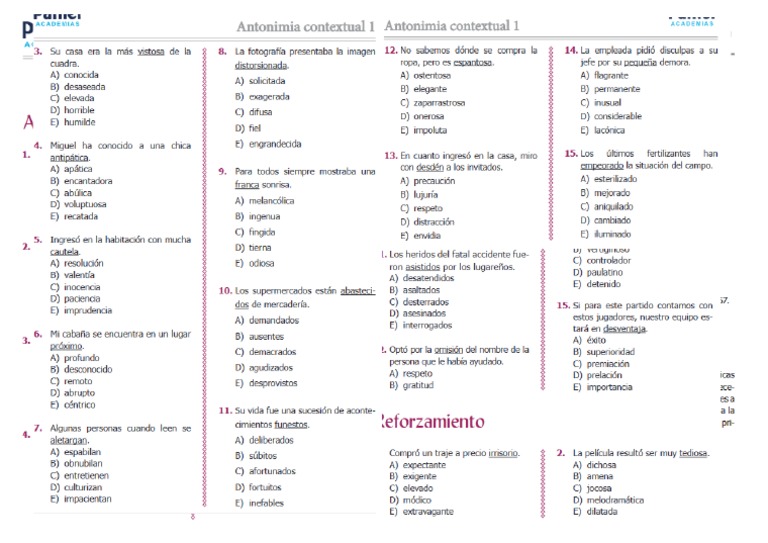 Aritmetica y Razonamiento Verbal Semana 7 (Clase) | PDF Aritmetica y Razonamiento Verbal Semana 7 (Clase) | PDF