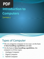 Classification of Computers According To Technology and Size | PDF ...
