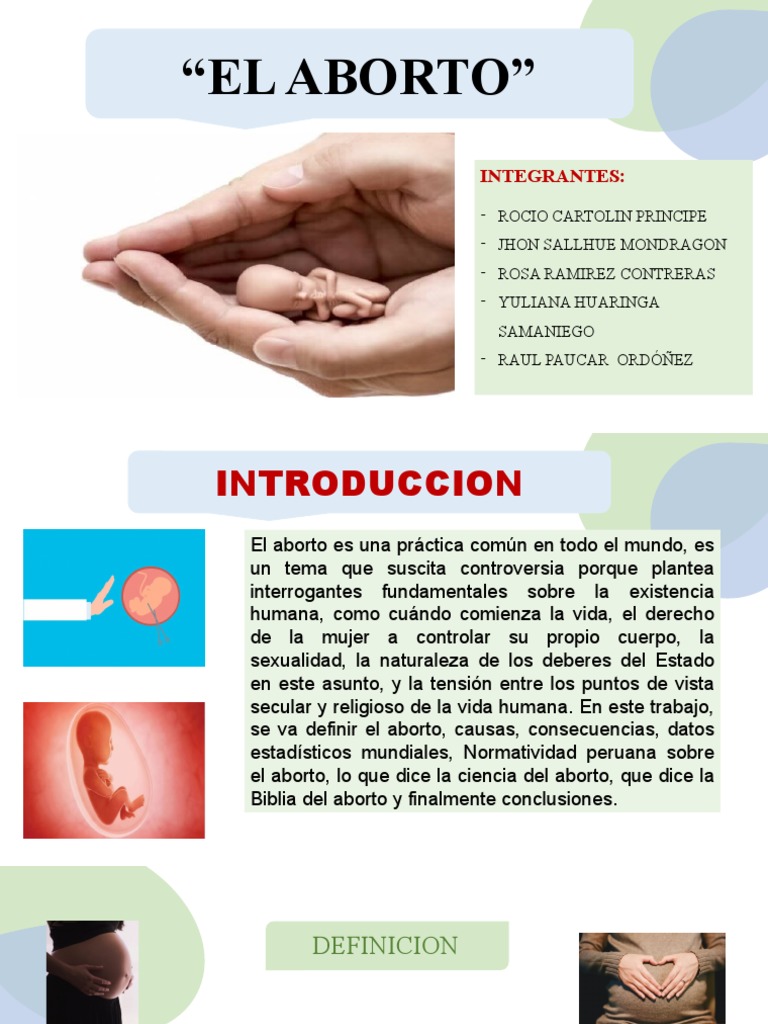 El Aborto | PDF | Aborto | El embarazo