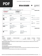 Air Canada Flight Itinerary and Policies | PDF | Baggage | Dangerous Goods