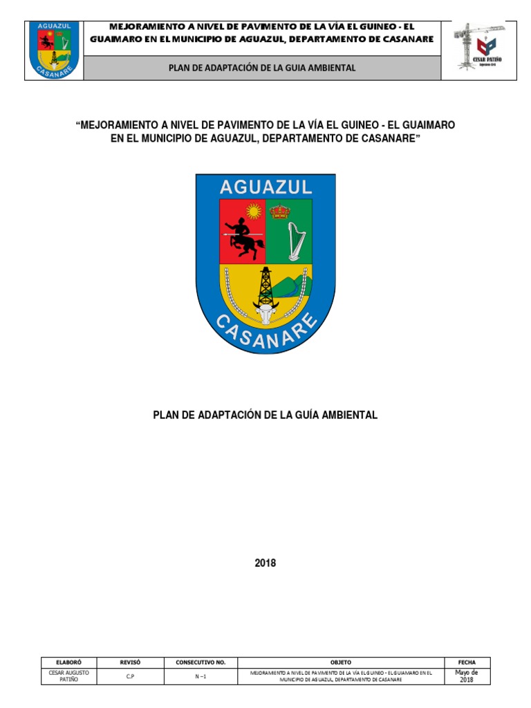 Paga Vía Guineo - Guaimaro - V2 | PDF | Entorno natural | Agua
