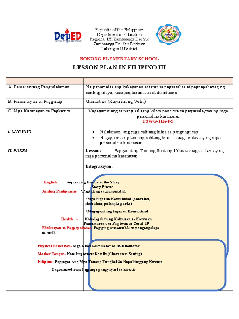Lesson Plan | PDF
