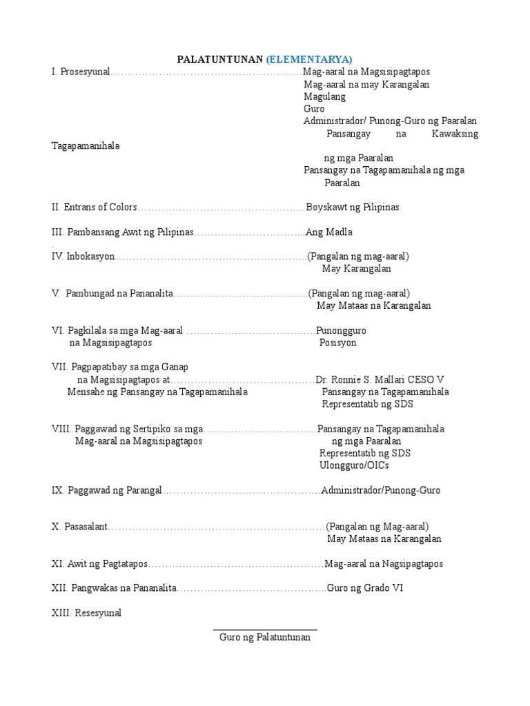 PALATUNTUNAN-EDITED-VERSION | PDF