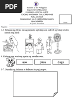Quarter 2-Week 4 Kindergarten Worksheets | PDF