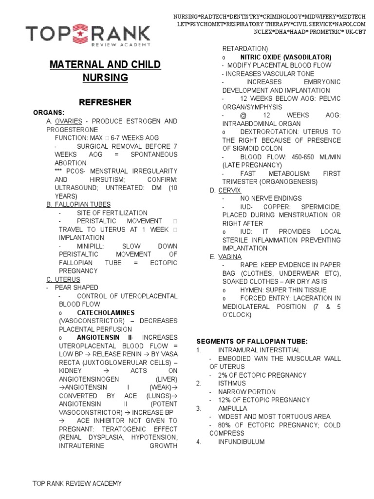 Handout Ob 1 | PDF | Menstrual Cycle | Heart Valve