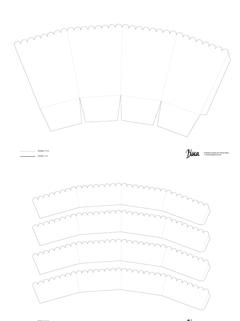Plantilla Popcorn | PDF
