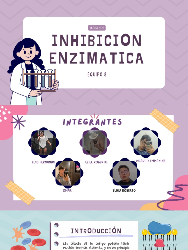 Inhibición Enzimática: Guía Básica | PDF | Inhibidor de la enzima | Enzima