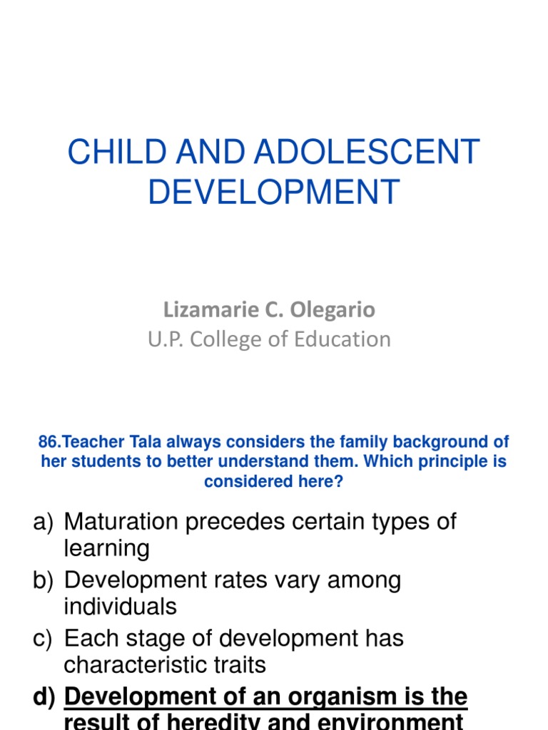Child and Adolescent Development (Revised) | PDF | Behaviorism | Learning