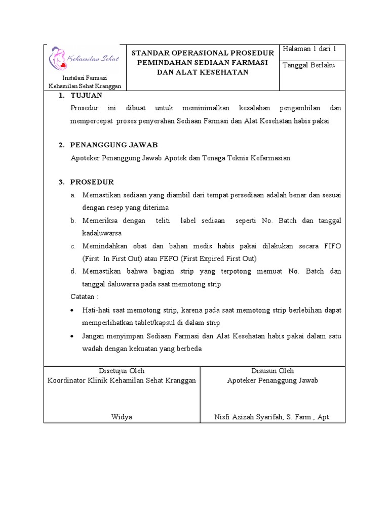 Sop Apotek Ma Pdf