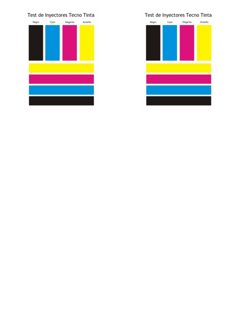 Prueba de Impresion 4 Colores | PDF