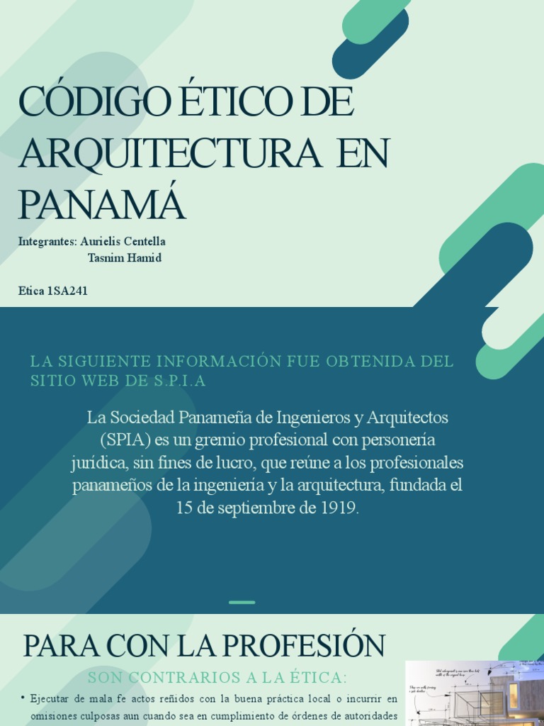 Codigo Etico de Arquitectura | Descargar gratis PDF | Arquitecto