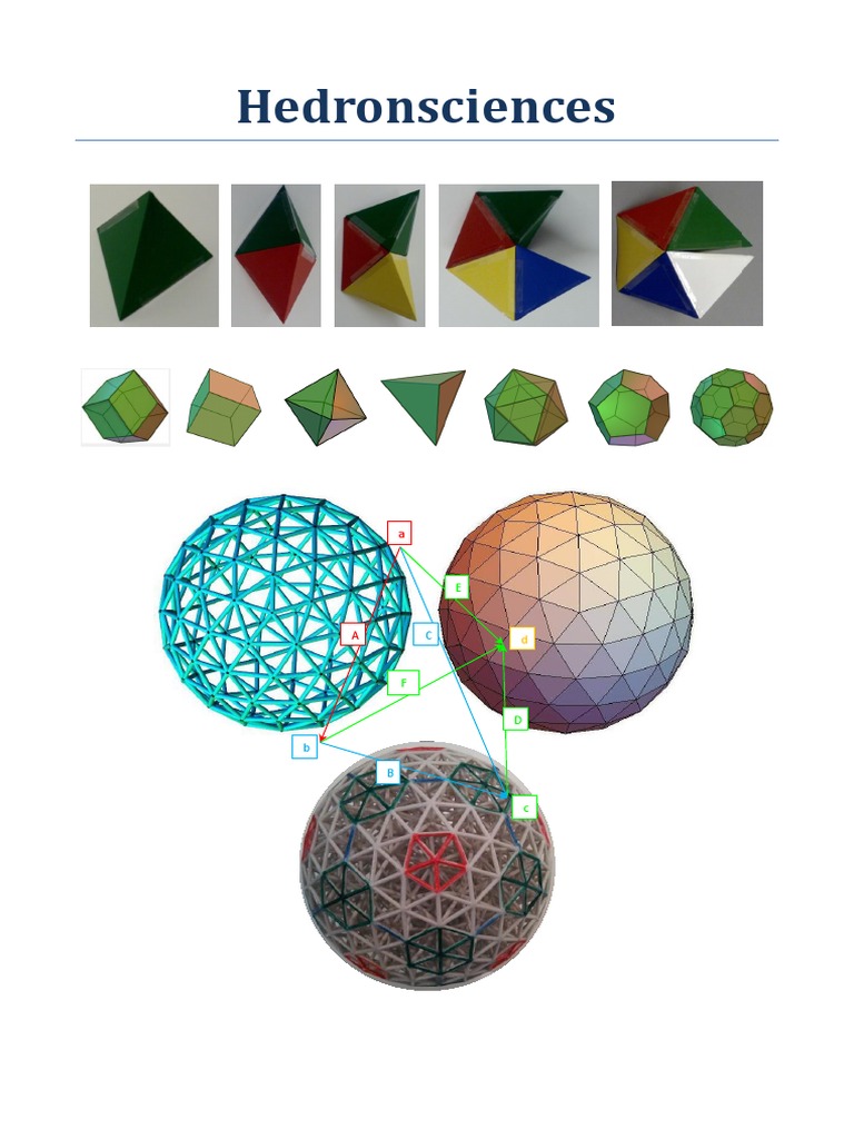 Hedronsciences | PDF | Tetrahedron | Geometry