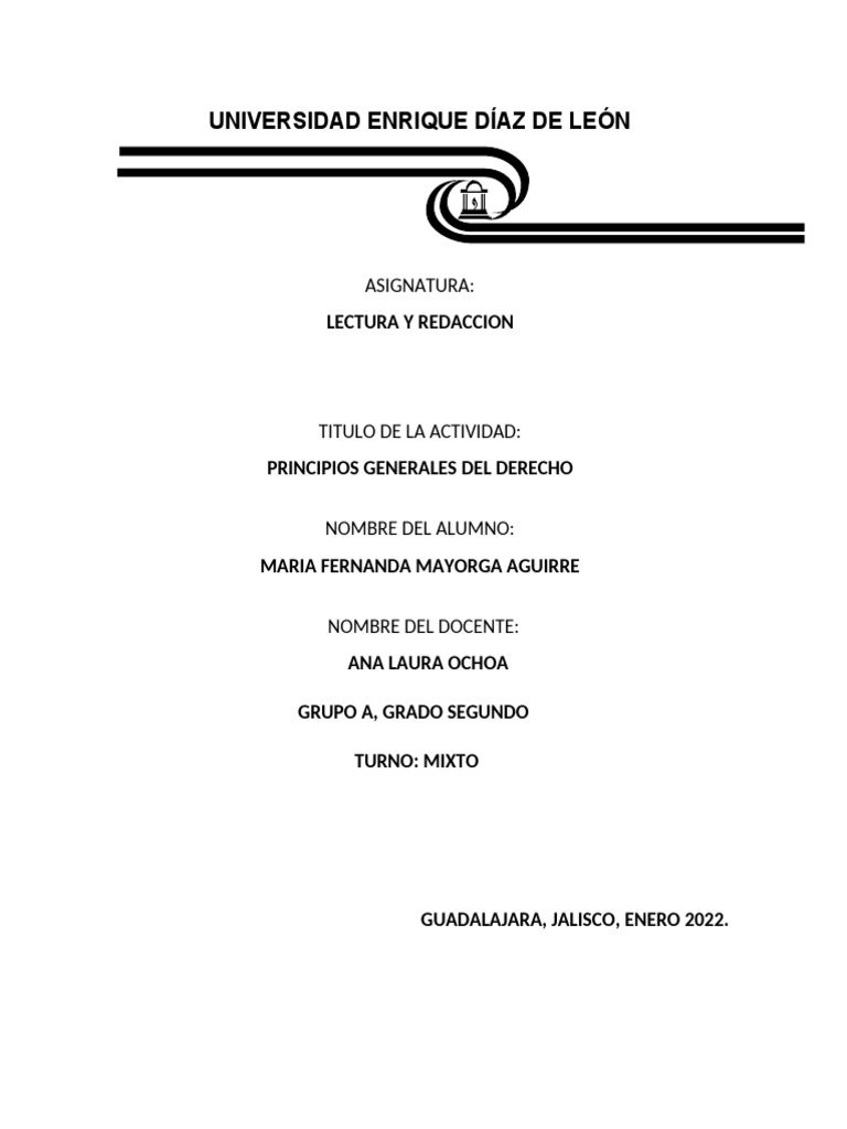 Principios Generales Del Derecho Pdf