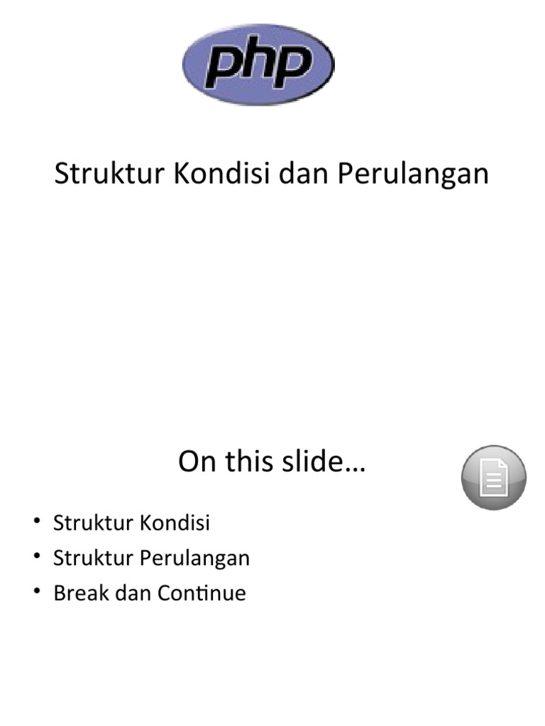 Struktur Kondisi Dan Perulangan | PDF