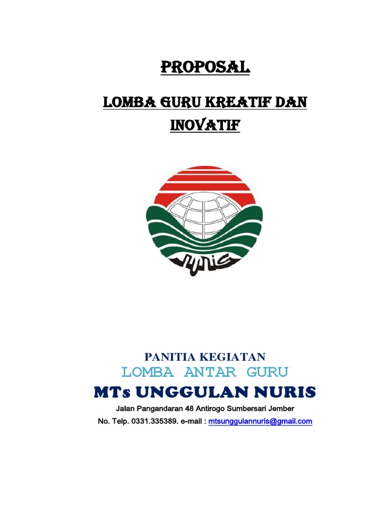 Proposal Lomba Kreatif Inovatif | PDF