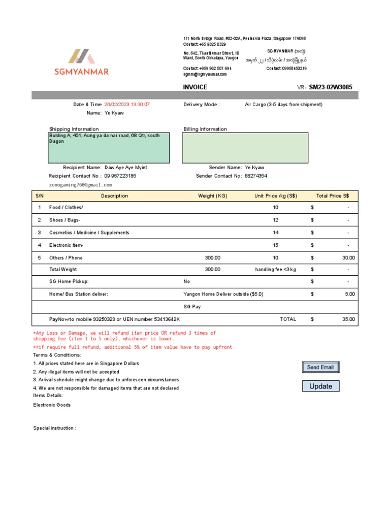 Invoice | PDF