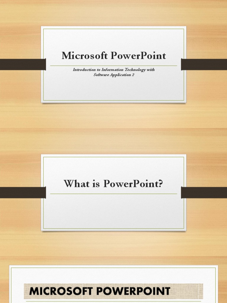 Lesson 5 Microsoft Powerpoint | PDF