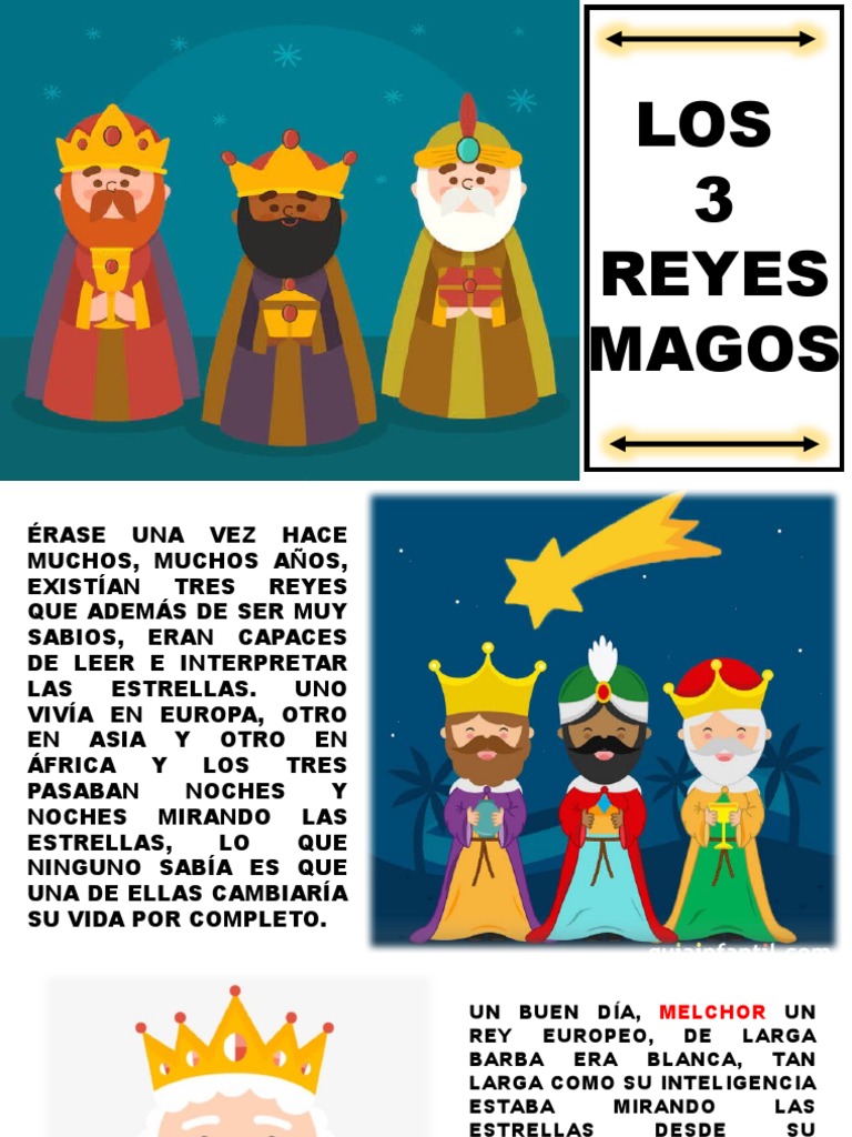 Historia de los Tres Reyes Magos | PDF | Reyes Magos