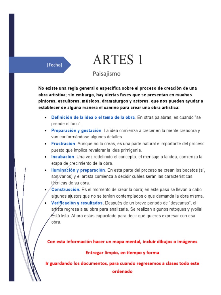 Artes 1 | PDF
