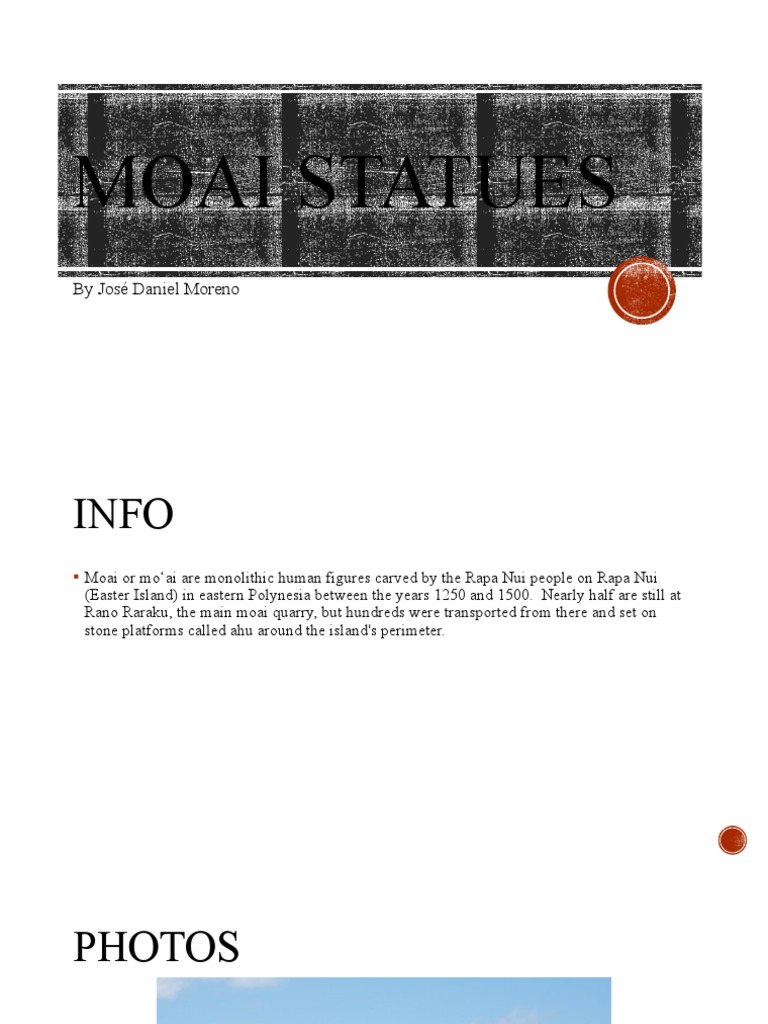 Moai Statues | PDF