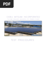 Rmu Test Procedure | PDF | Fuse (Electrical) | Insulator (Electricity)